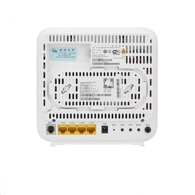 100% new Gpon Ont G-140W-MF 4GE+1VOICE+2USB +2.4G&5G AC Dual-band WIFI ...