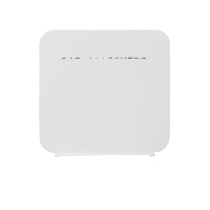 100% new Gpon Ont G-140W-MF 4GE+1VOICE+2USB +2.4G&5G AC Dual-band WIFI ...