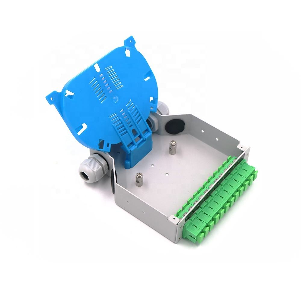 12 Fiber Rack Mount Best sale DIN Rail Box - Quality FTTH Products from ...