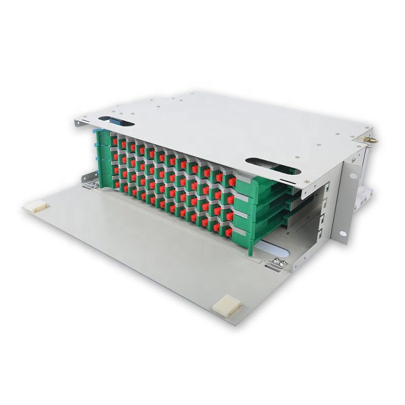 144 FC ODF High Quality FTTH Fiber Optic Cable Fiber Wiring