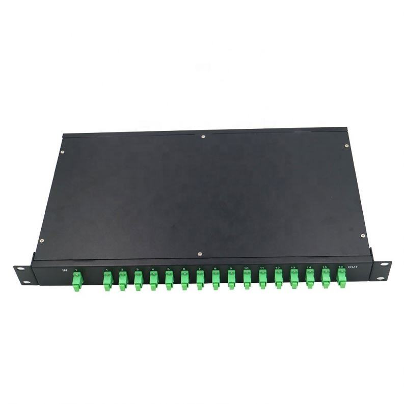 1×16 Optic PLC Splitter Brand New ONU Fiber Patch Panel