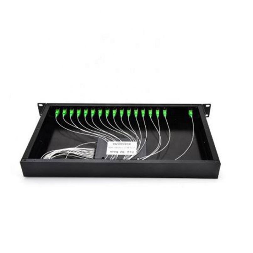 1×16 Optic PLC Splitter Brand New ONU Fiber Patch Panel