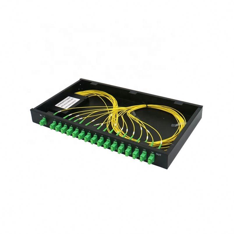1×16 Optic PLC Splitter Brand New ONU Fiber Patch Panel