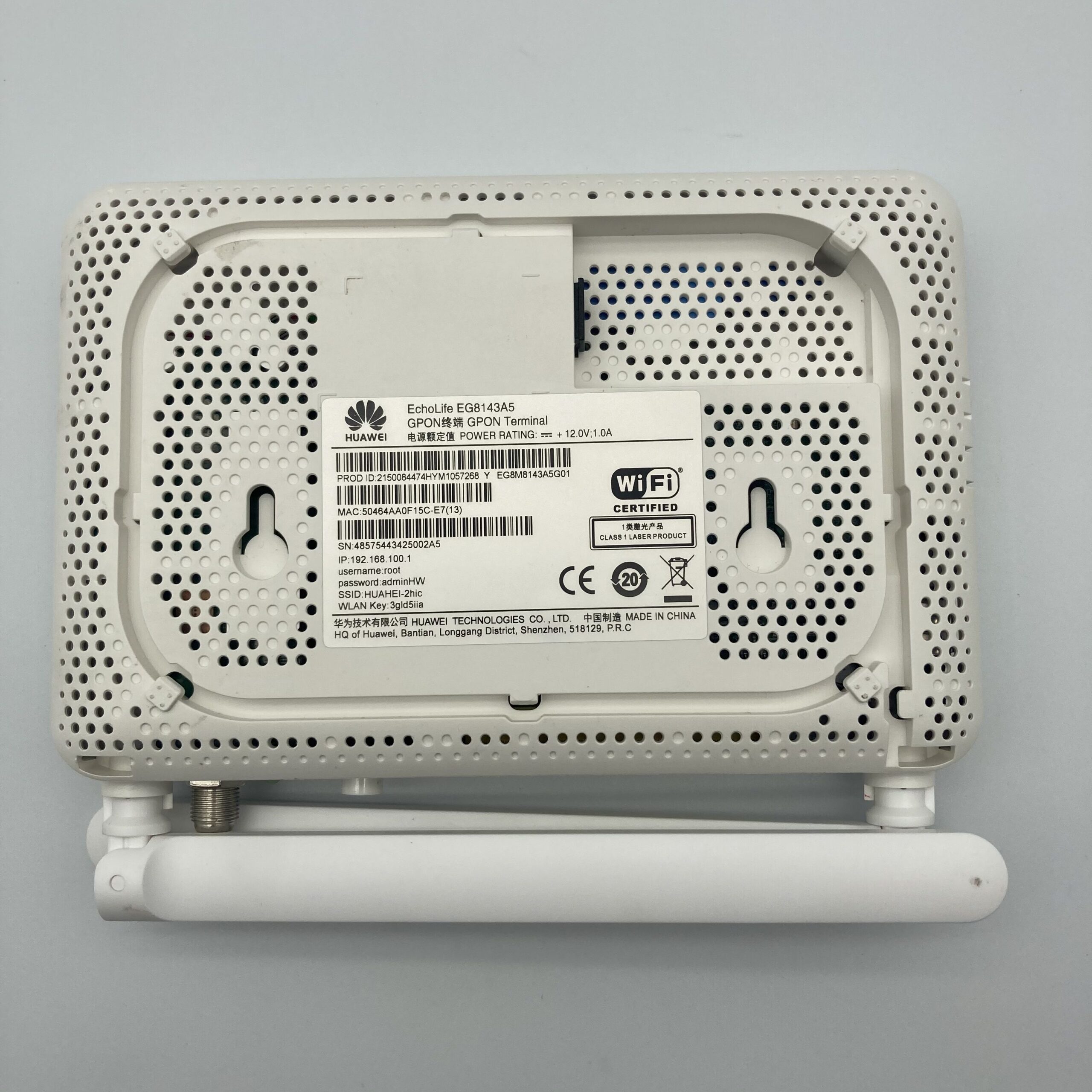 2023 Original Optic Fiber Echolife XPON Router Huawei EG8143a5 CATV GPON ONU ONT - Quality FTTH ...