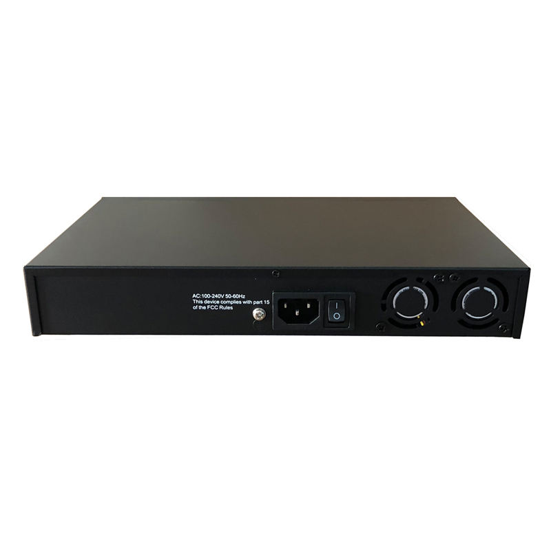 48V Ethernet PoE switch 16 18 24 port gigabit optical fiber network ...