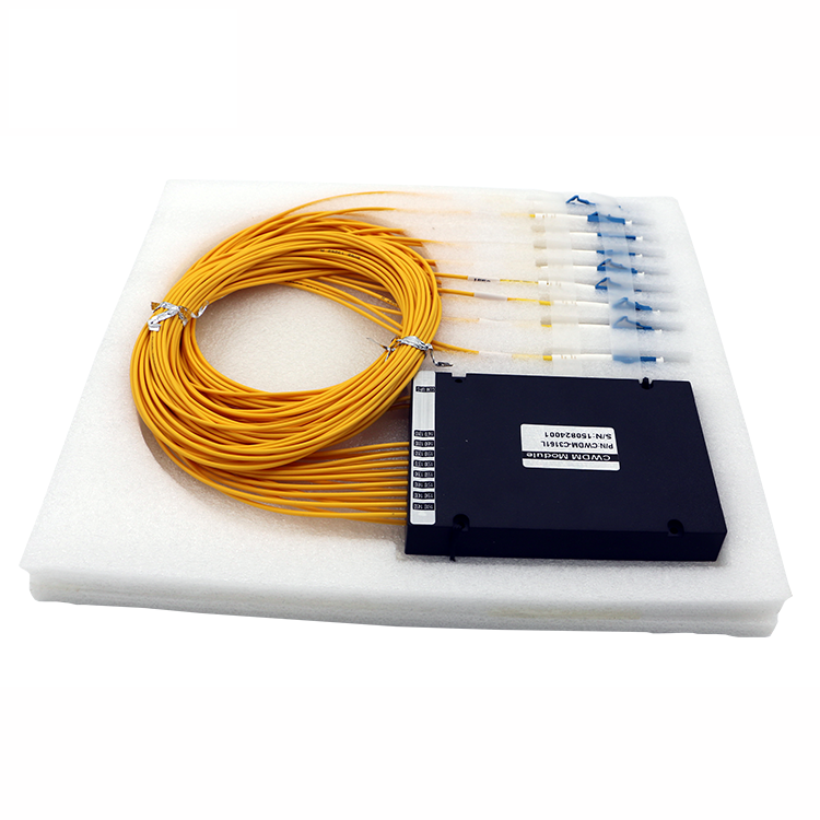 8 Ch DWDM Multiplexer New MUX DEMUX Network Qauv100 GHz