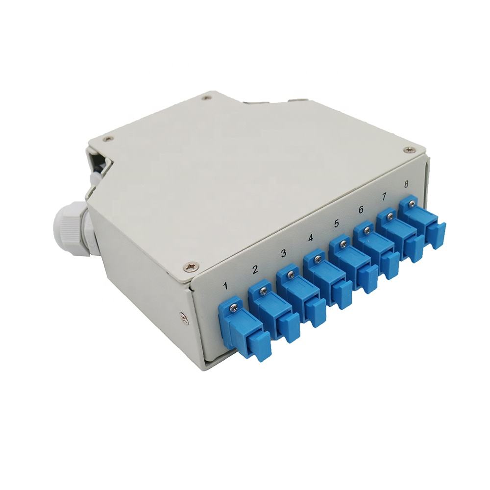 8 Fibers Rack Mount High Quality GPON ONU Terminal Box FTTX