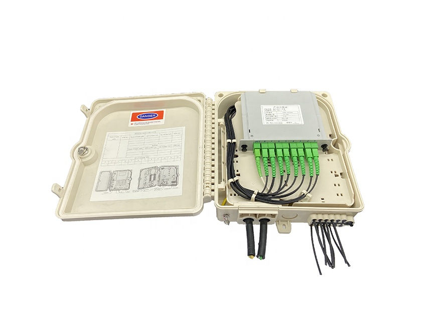 8 Fibers Rack Mount New Original GPON ONU Terminal Box FTTX