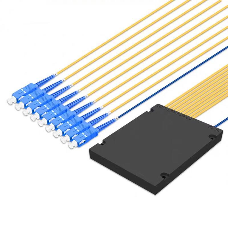 ABS Box Type Fiber Optic PLC Splitter Planar Lightwave Circuit Fiber ...