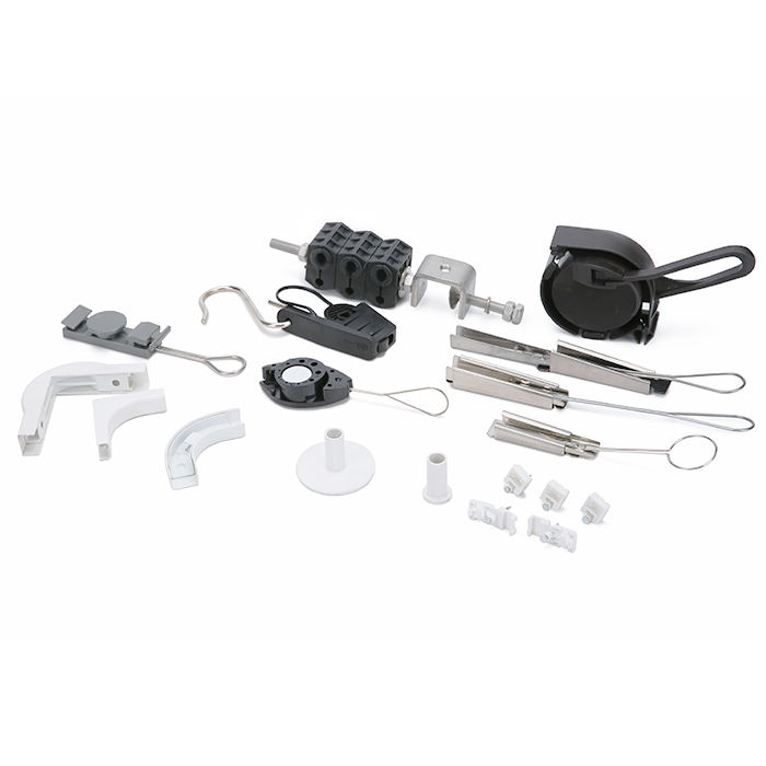 Aluminium Alloy Bracket Strain and Suspension Clamp - Quality FTTH ...