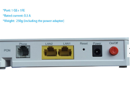 Brand new ZTE F612 V6.0 Fiber Optic FTTH With 1GE 1FE 1POTS GPON ONU ...