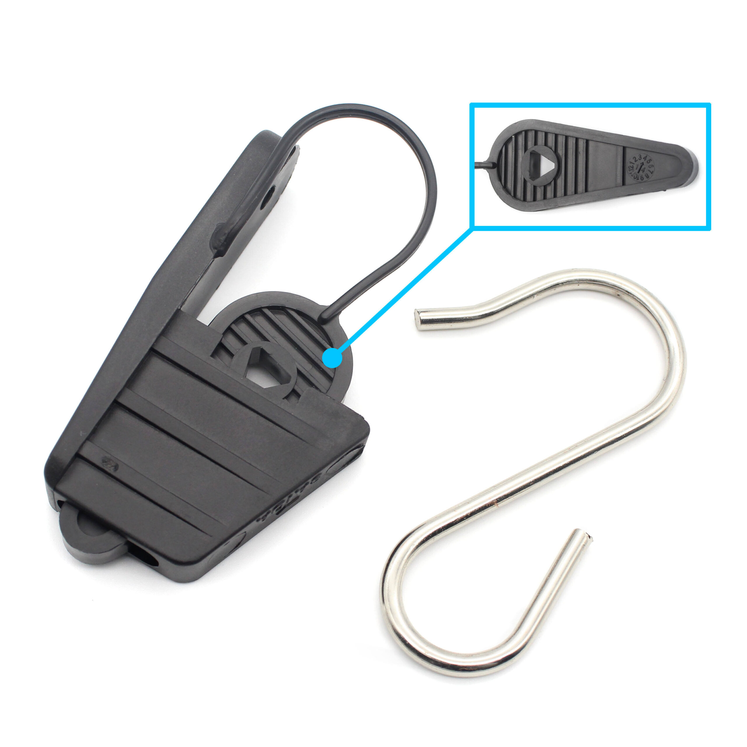 Drop Cable Clamp New Original GPON Steel Drop Wire Clamp