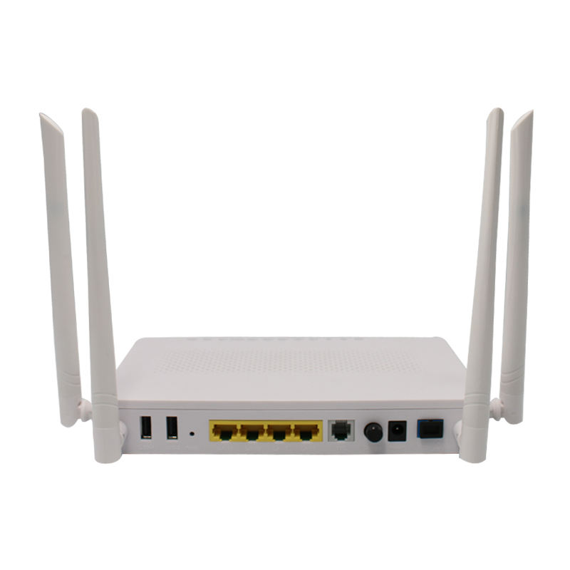 Dual band Fiber Optic Router New Original XPON 4ge+1pots ONU