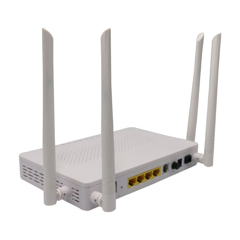 Dual band Fiber Optic Router New Original XPON 4ge+1pots ONU