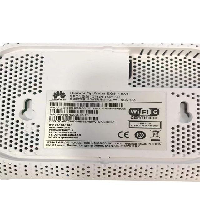 Dual Band Ont Ftth Modem Eg8145x6 Hs8145x6 En8145x6 Fiber optic ...
