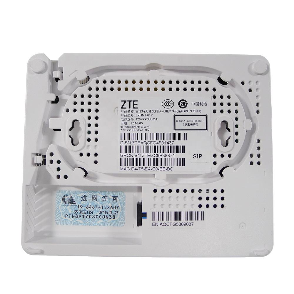 F612 Single Mode Best Used WIFI GPON ONU - Quality FTTH Products from a ...