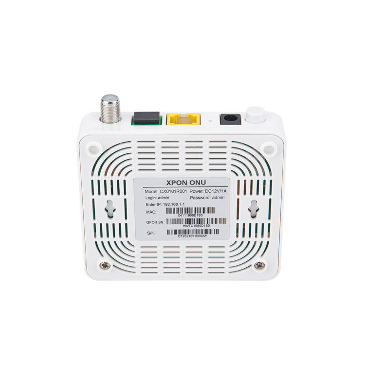 Factory Cheaper Price GEPON 1GE+CATV ONU ONT Home Gateway Unit For FTTH FTTO FTTR Compatible To ...