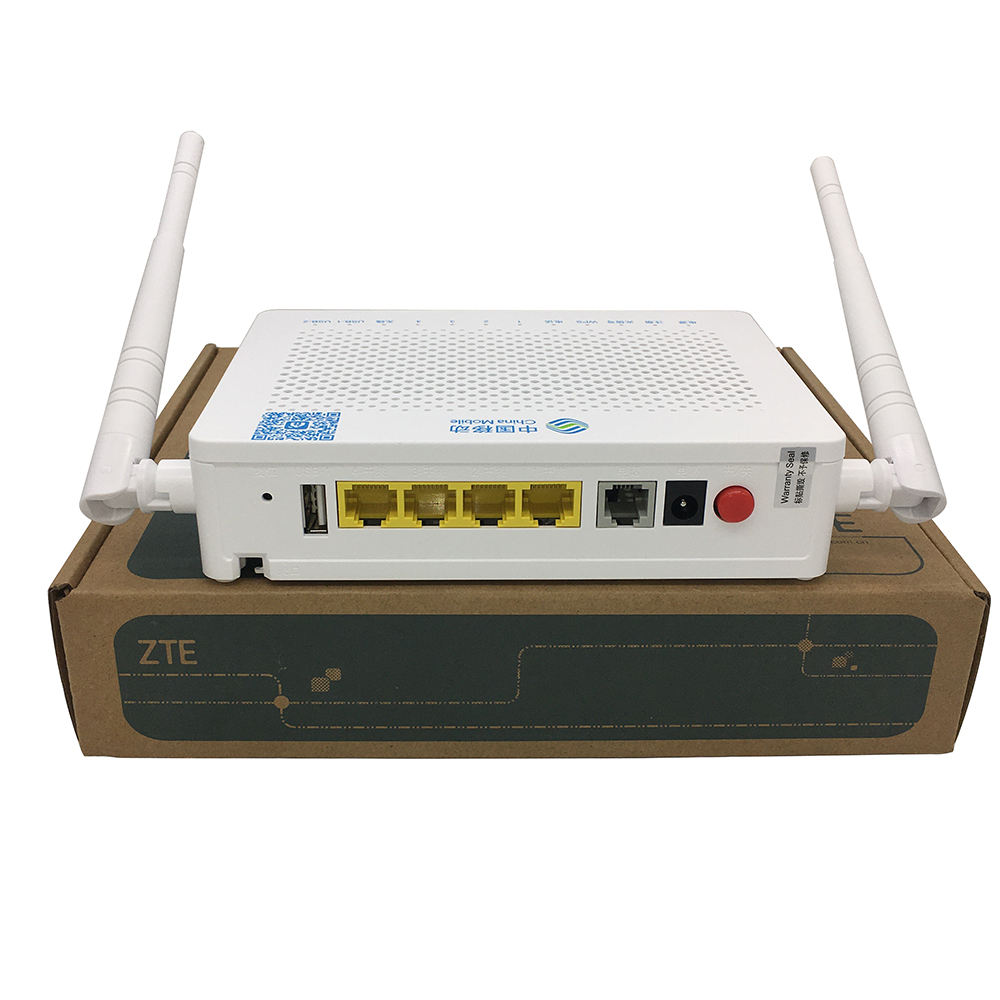 Fiber Modem ZXHN F670L 4GE LAN + 1TEL 2.4G/5G WIFI ONU GEPON ONU for FTTH Dual band AC WIFI ONU ...