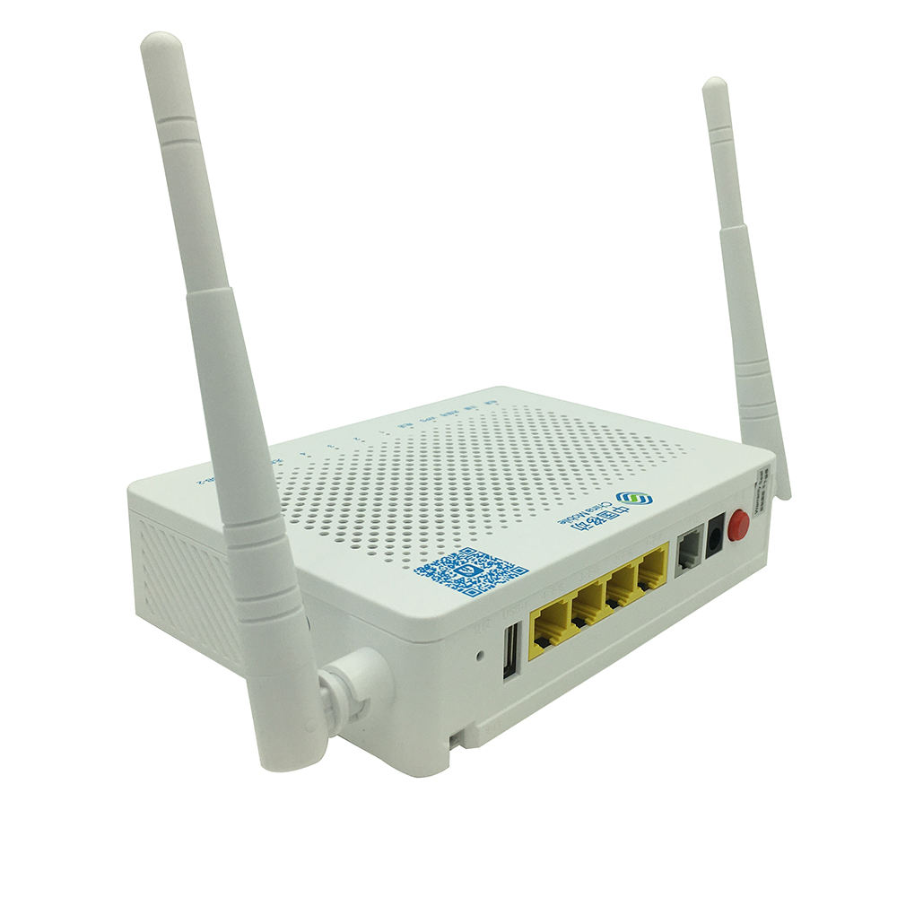 Fiber Modem ZXHN F670L 4GE LAN + 1TEL 2.4G/5G WIFI ONU GEPON ONU for FTTH Dual band AC WIFI ONU ...