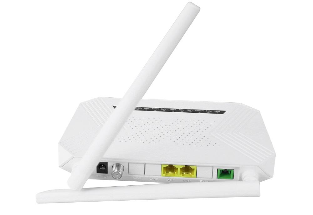 FTTH Fiber Optic Network Router 1GE+1FE WIFI GEPON GPON EPON ONU ...