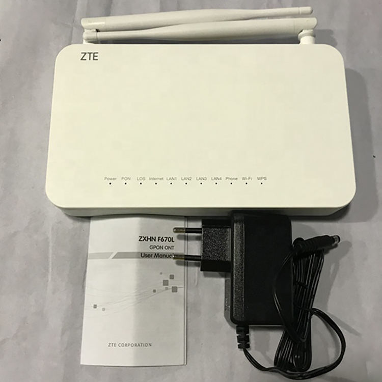 FTTH ONT F670L ONU dual band 4GE+1TEL+1USB+WIFI gpon ONT modem ONU ...