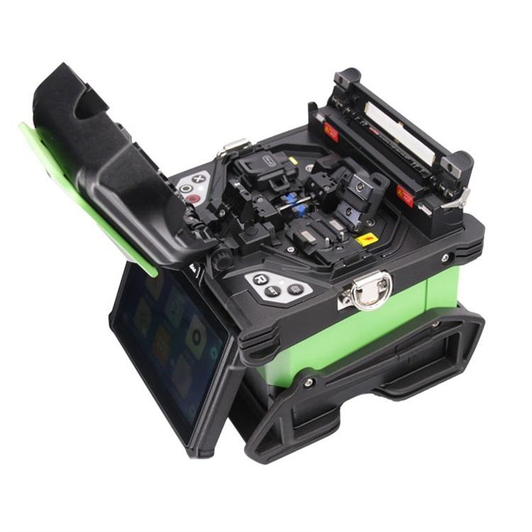 Full FTTH automatic touch operate 7 Seconds fast splicing optical fiber ...