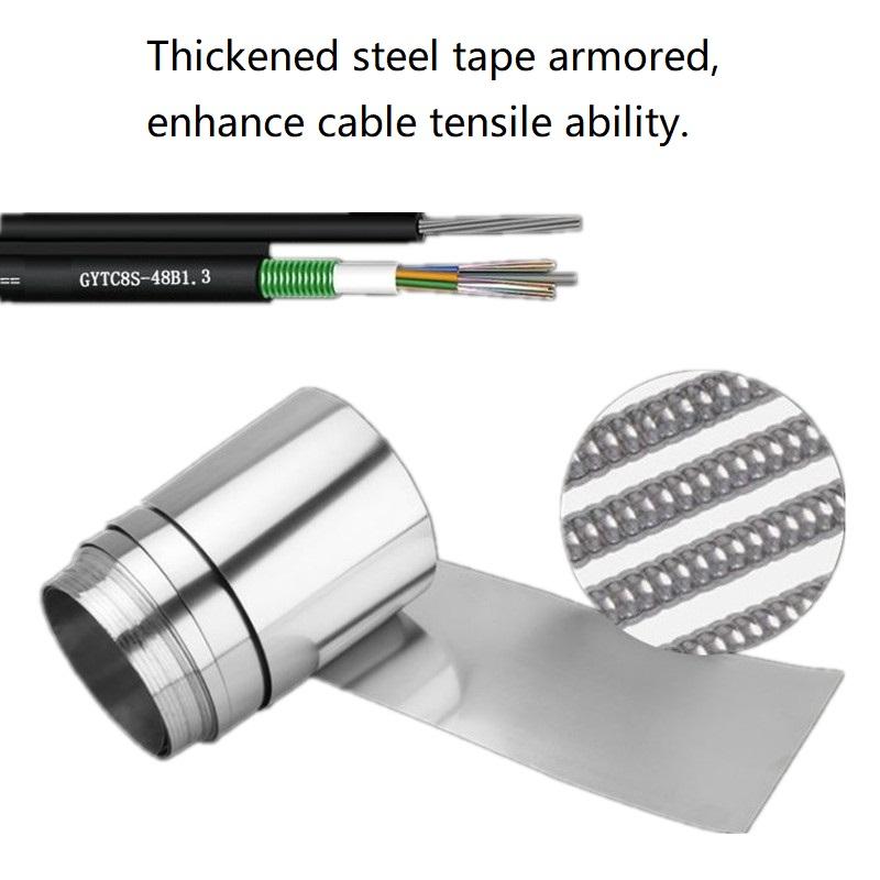 GYXTC8S Fiber Optic Cable High Quality Watertight Fiber Wire