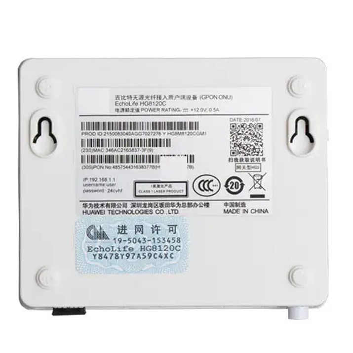 HG8120C 2FE+1Pot Epon Gpon ONU High Cost Performance Original English Version ONT - Quality FTTH ...