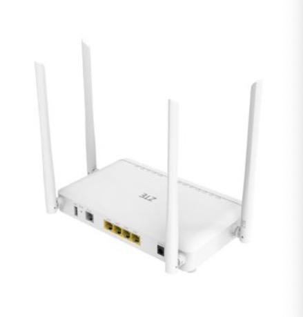 Hot Selling ZTE F6600P AX3000 dual band Wifi6 GPON ONU 4GE 2POTS 1USB ...