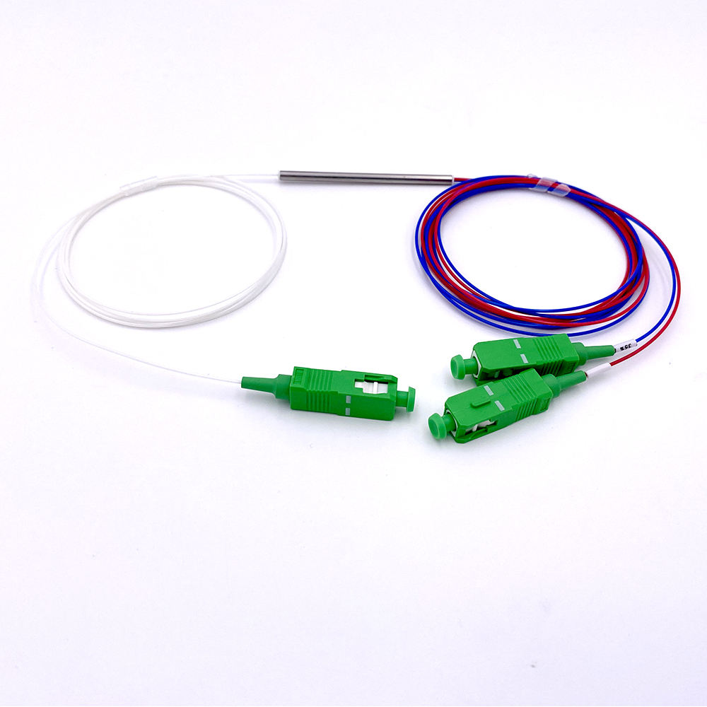 Mini PLC Splitter Brand New GPON SC/APC with Connector