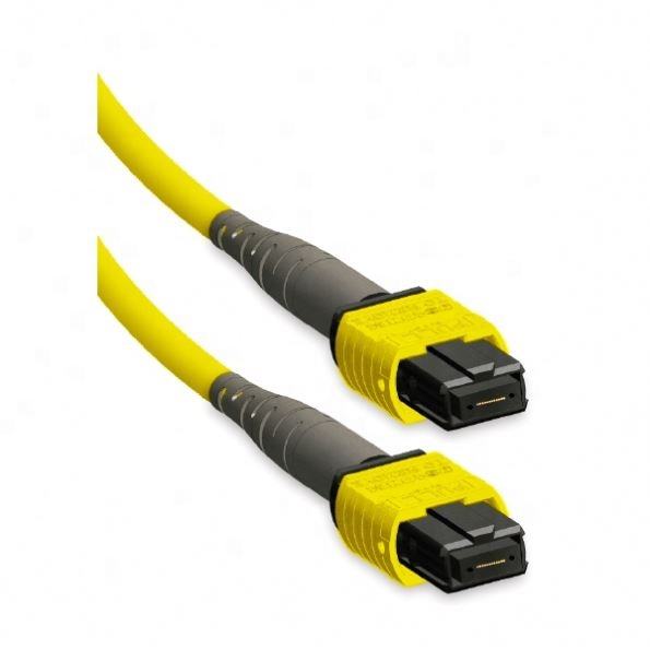 mpo 24 core fiber optic cable 2.0 single mode fiber optic patch cord ...