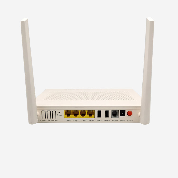 Network Fiber Optic Wifi Modem English Firmware 4GE+2USB+1POT+Wifi+Catv ...