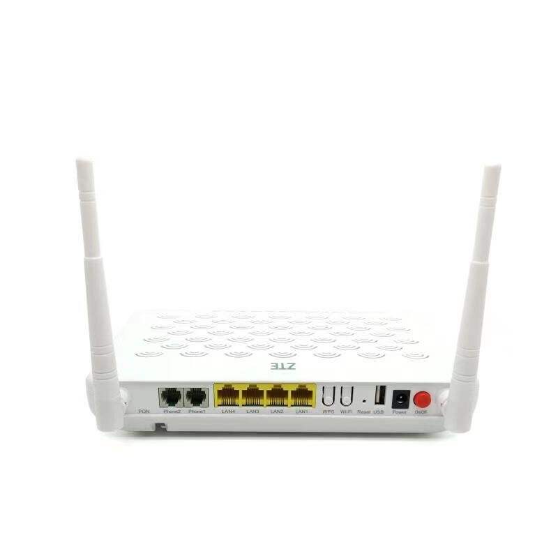 NEW 100% original FTTH Optical modem 4GE+voice+WIFI gpon wifi onu ...