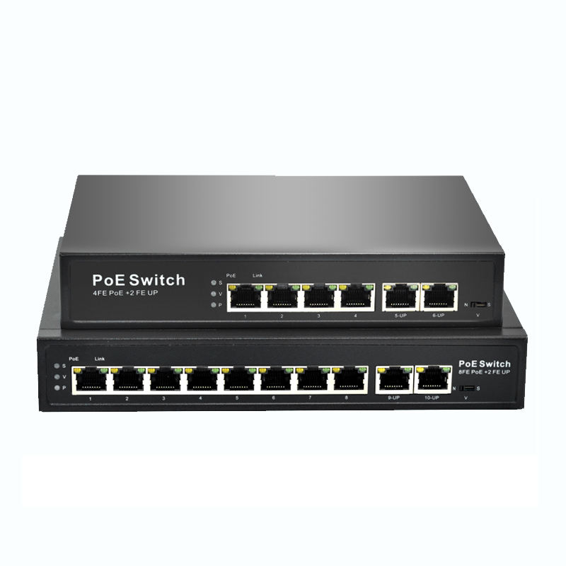 New 4 port 10/100Mbps rj45 to ftth poe switch - Quality FTTH Products ...