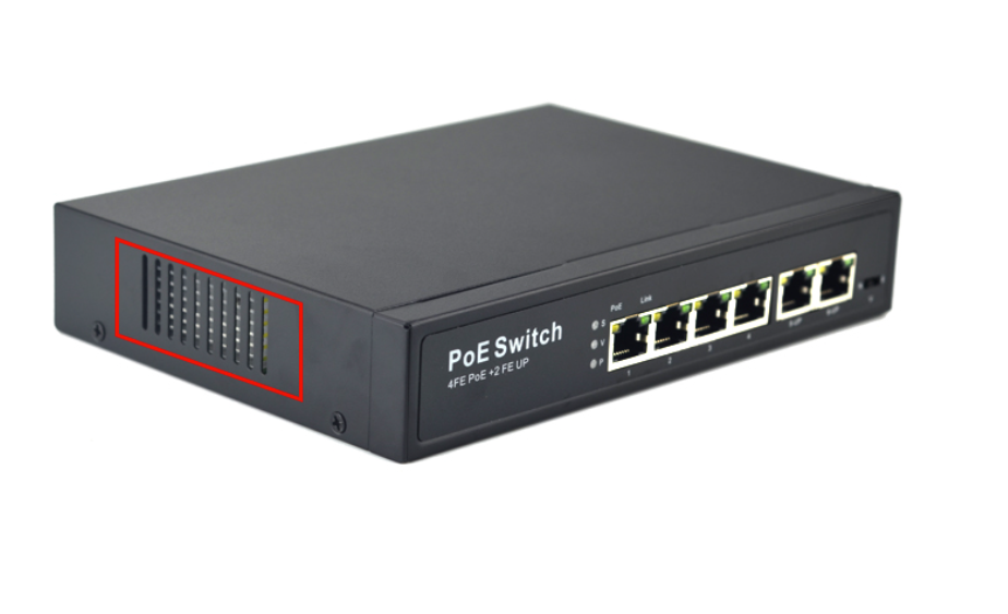 New 4 port 10/100Mbps rj45 to ftth poe switch - Quality FTTH Products ...