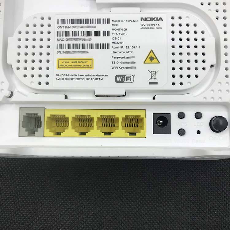 Nokia FTTH Modems Router 1GE+3FE+1TEL+1USB Nokia G-140W-MD GPON ONU - Quality FTTH Products from ...
