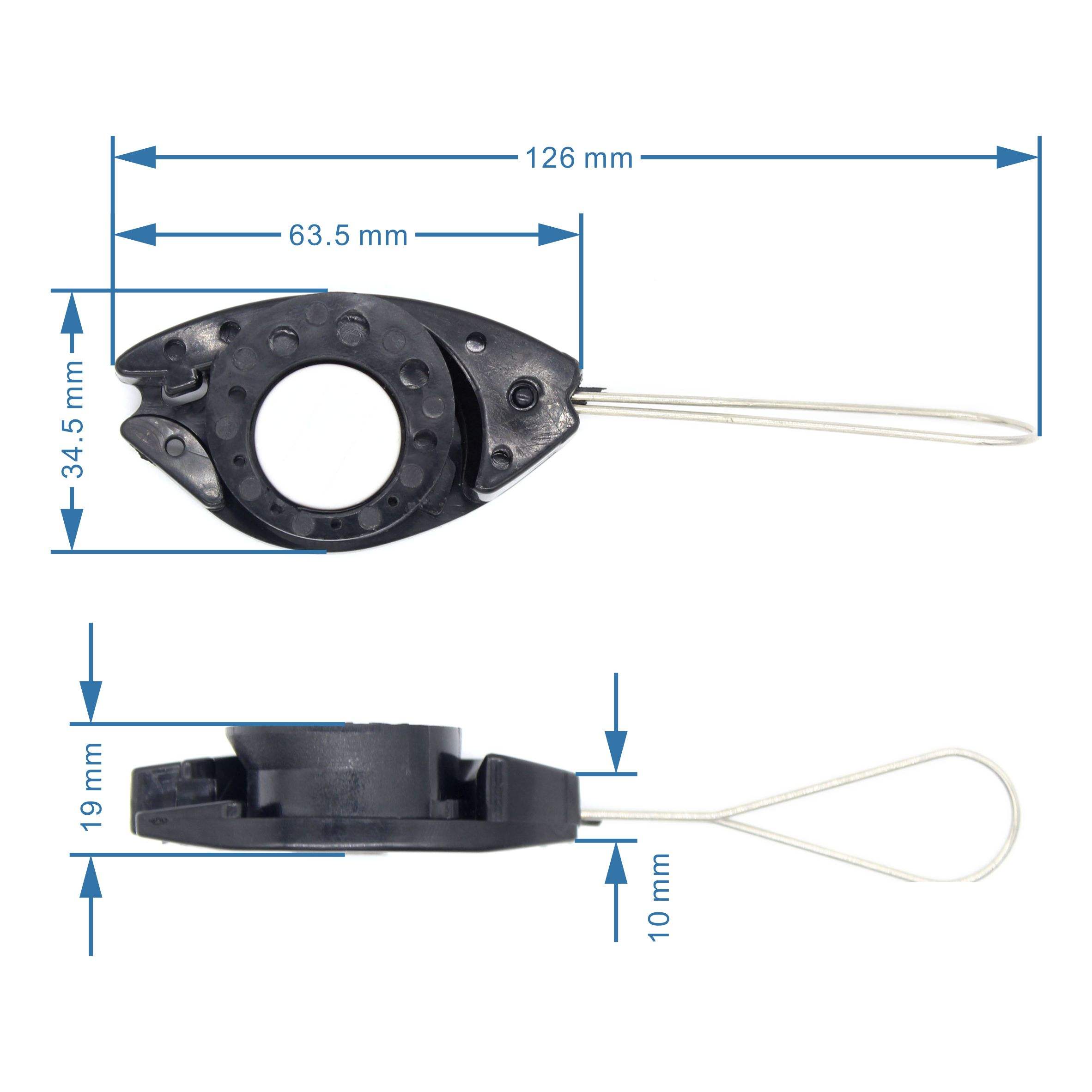 DW-1070B New Original ONU Drop Wire Tension Clamp GPON FTTH