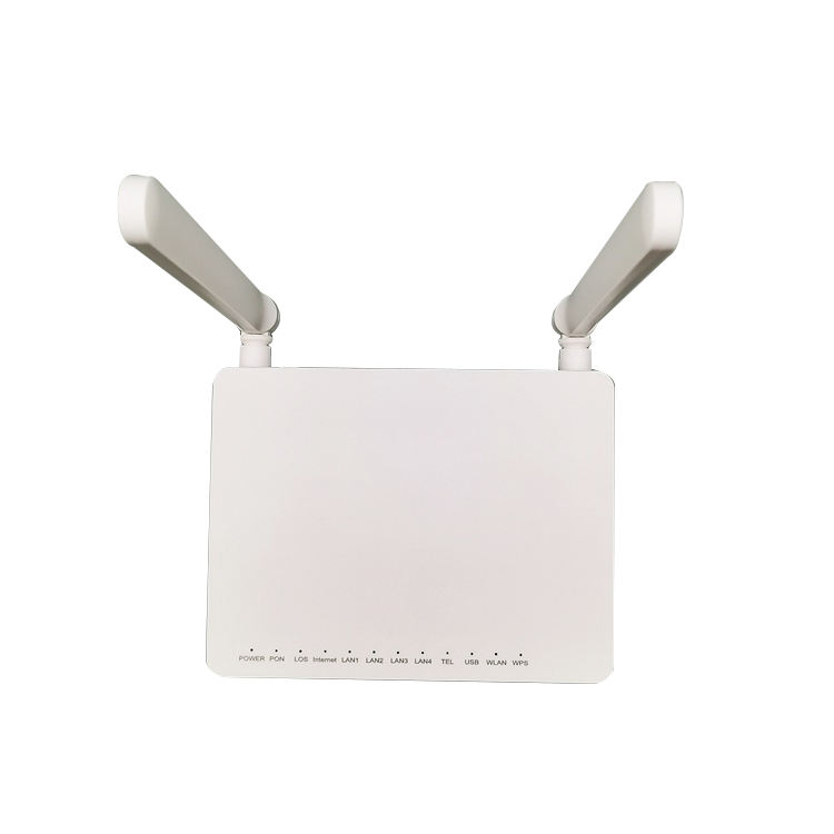 OEM FTTH Wholesale Echolife hk719 2.4G 5dbi Wifi XPON ONT 1GE 3FE 1TEL ...