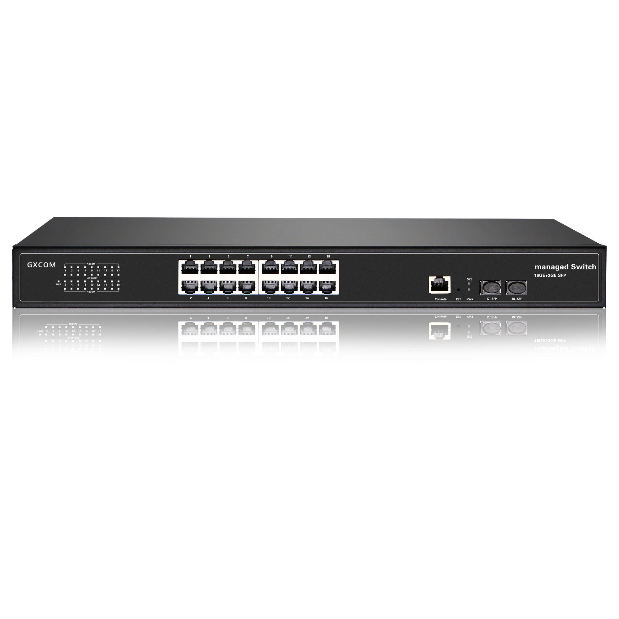 OEM/ODM L2 manageable PoE switch 16 ports Gigabit managed 48V ethernet ...