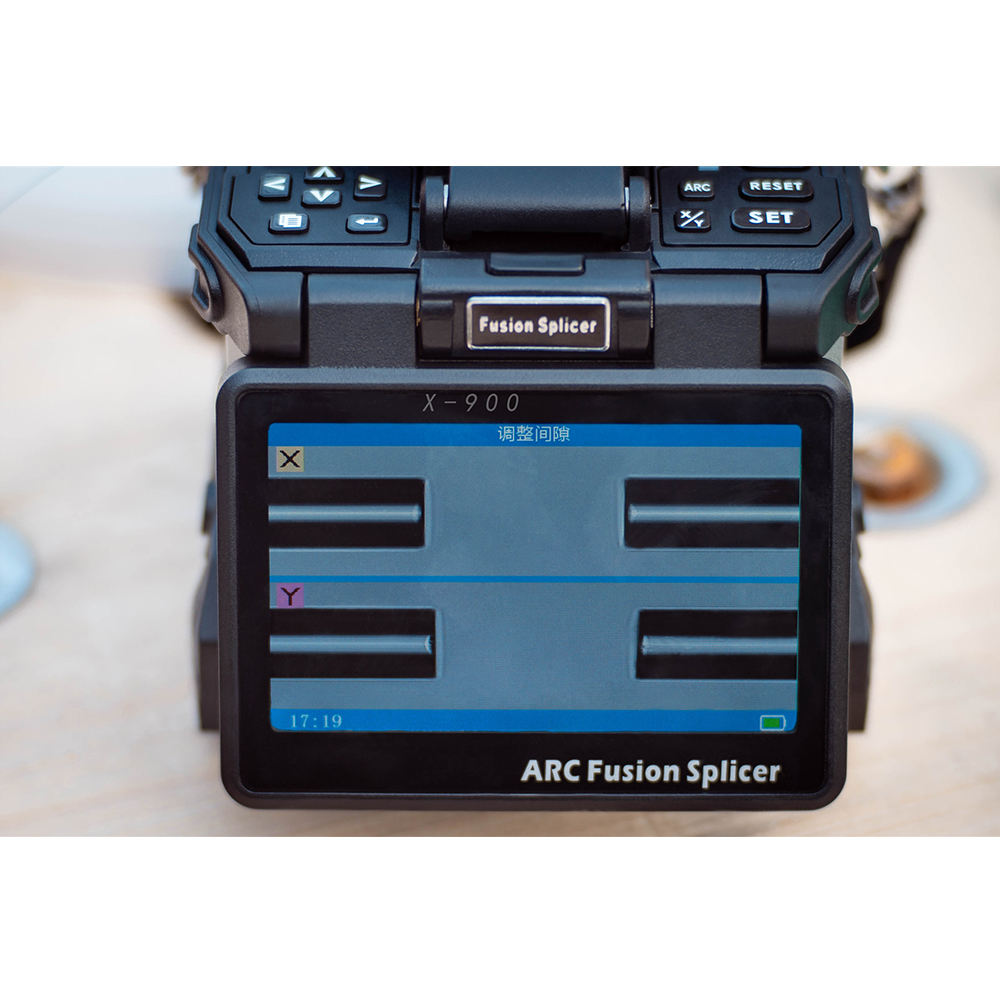 Optical Fusion Splicer Brand New Splicer with Fiber Cleaver