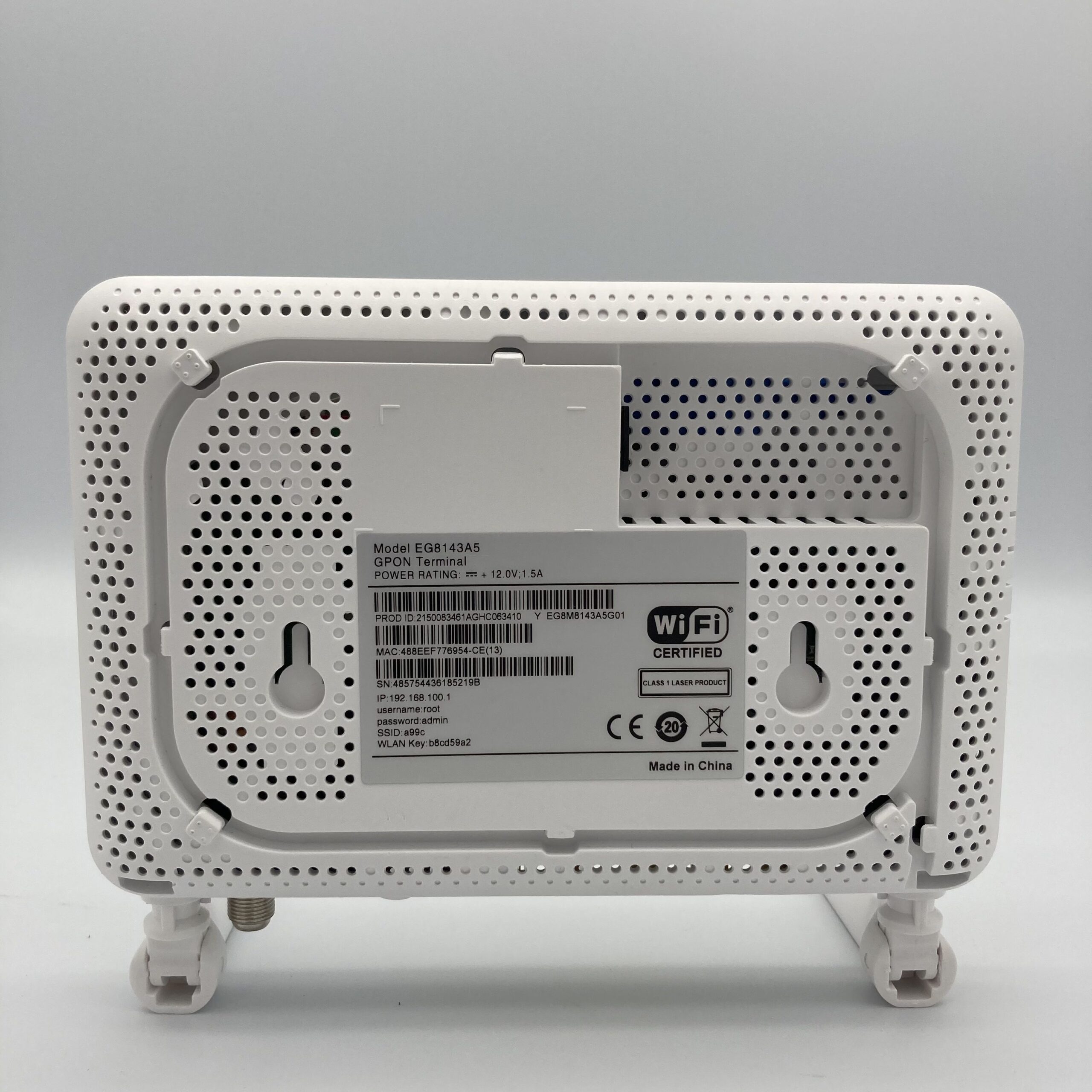 Original 100% New Fiber Optic Modem Router Huawei EG8143A5 1GE+POTS+3FE ...