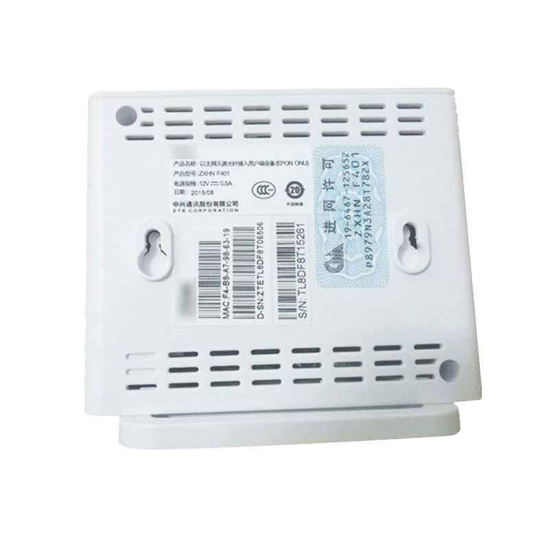 Original EPON ONU ZXHN F401 ZTE GPON ONU F601 GEPON ONU ONT for FTTH - Quality FTTH Products ...