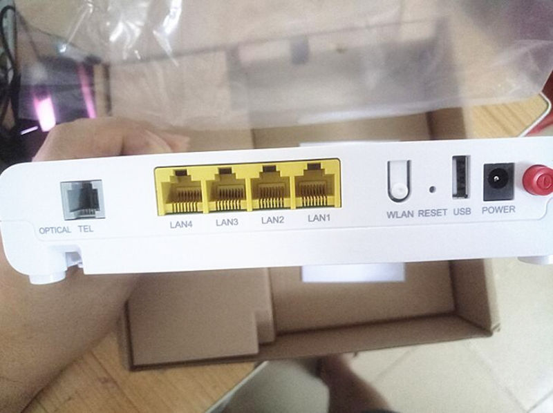 Original Fiber modem ONT ZXHN F623 GPON ONU 1GE+3FE LAN port + 2.4G WIFI ONU GEPON ONT for FTTH ...