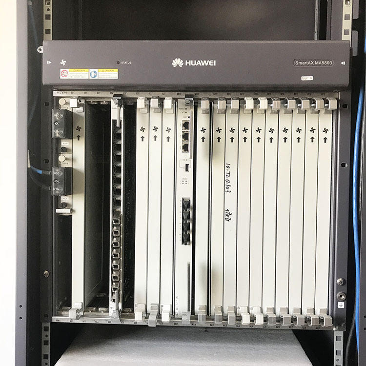 Original Huawei Ma5800 X17 10G Uplink GPON EPON Chassis OLT