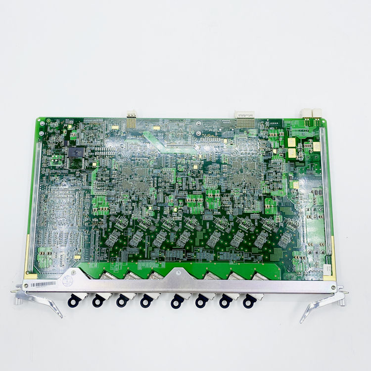 Original ZTE ETTO 10G high speed EPON 8 ports board with 8 EPON modules ...