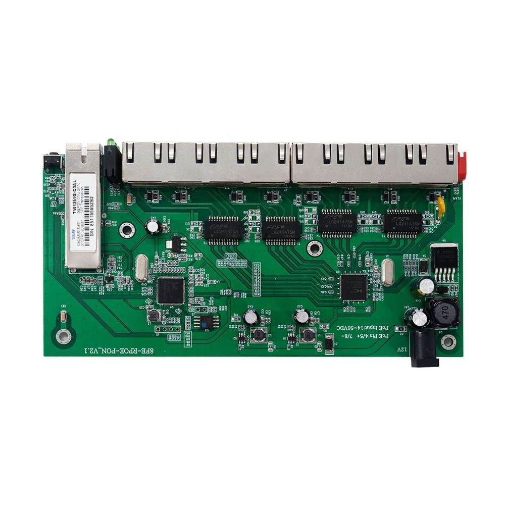 Reverse POE ONU High Quality 8FE RPOE GPON ONU ONT - Quality FTTH ...