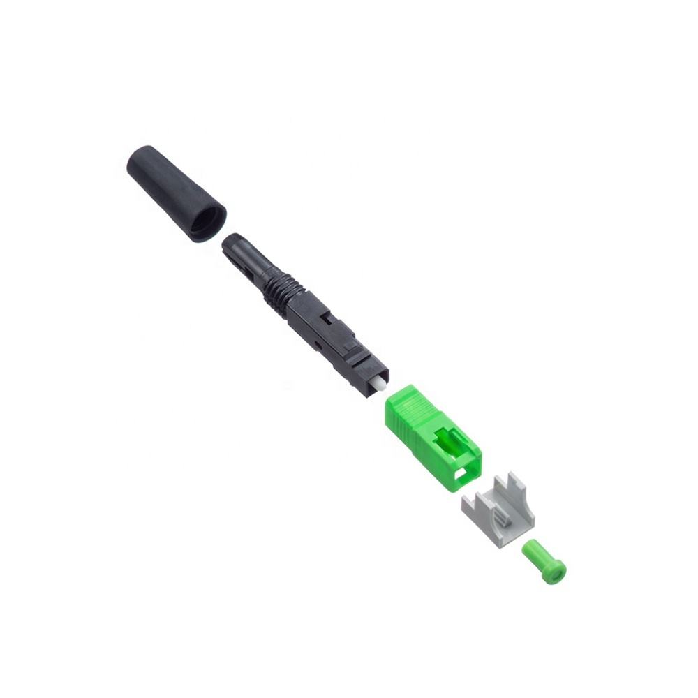 SC APC Fiber optic High Quality Fast connector - Quality FTTH Products ...