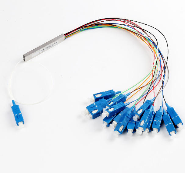 SC UPC 1×16 Optical Divider XPON Network 1×16 Steel Tube PON PLC ...