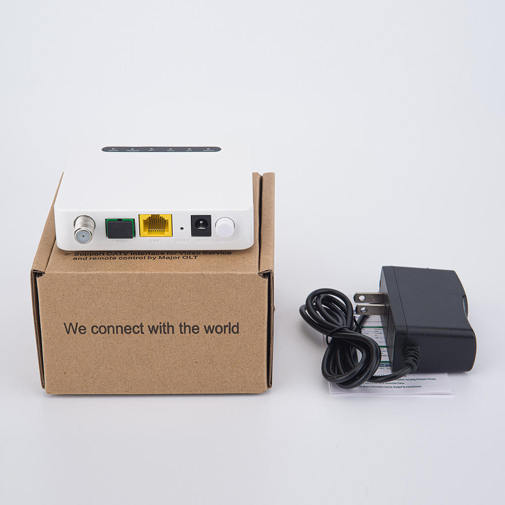 Wholesale XPON ONU Fiber modem MINI ONT 1GE+CATV GPON ONU PPPOE ONT ...