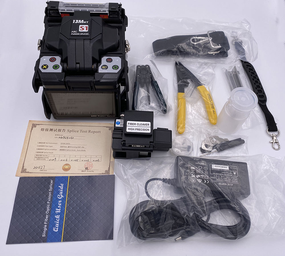 WL-S1 Fusion Splicer Machine New Original FTTH 80S Machine